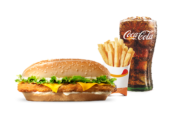 Long Chicken™ su sūriu | Burger King®